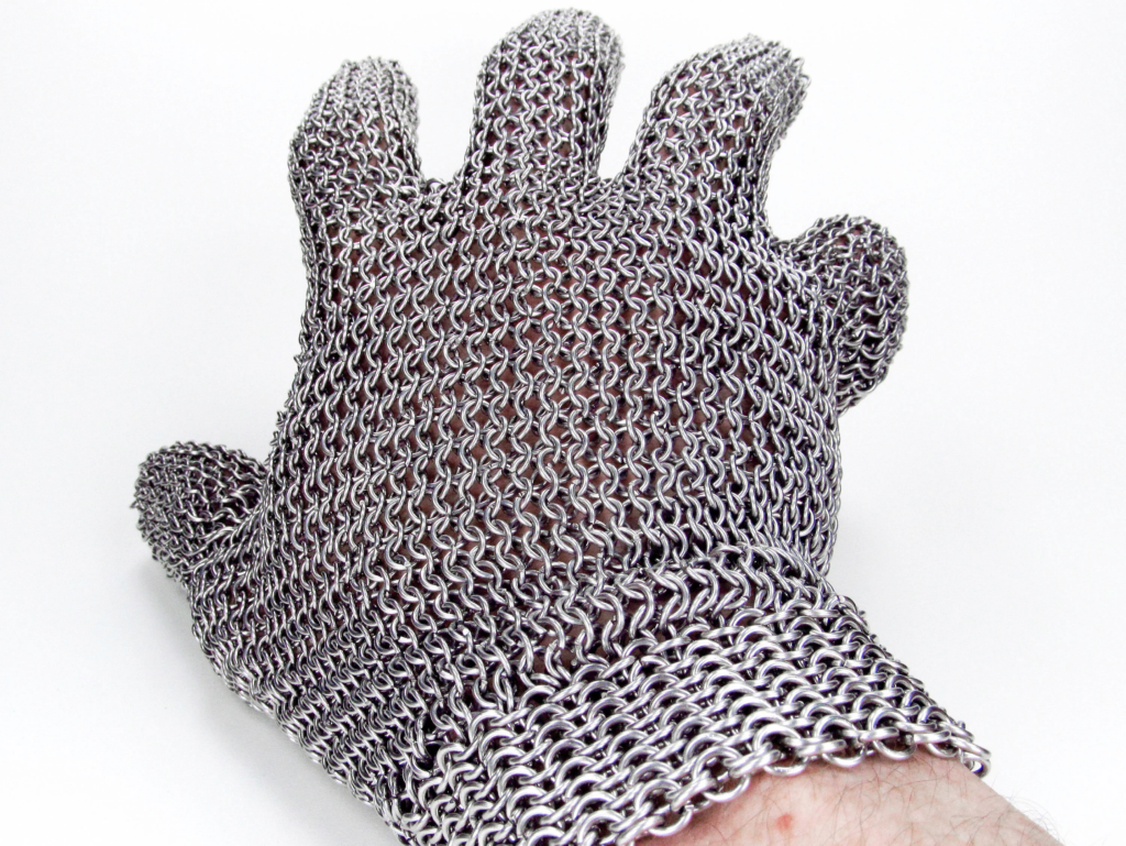 Chainmail Gloves - Chainmail Mittens - Medieval Metal Gloves For Fighting